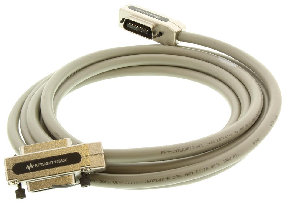 10833C - Keysight Technologies - Test Cable Assembly, GPIB Cable ...