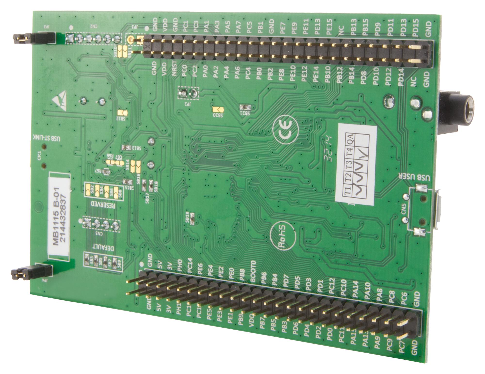 STM32F411E-DISCO - Stmicroelectronics - Discovery Kit, STM32F411VE MCU, On-Board ST-LINK/V2