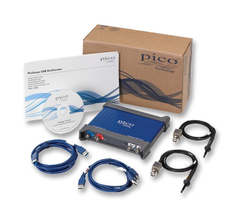 PP961 - Pico Technology - PC USB Oscilloscope, PicoScope 3000 Series, 2 ...