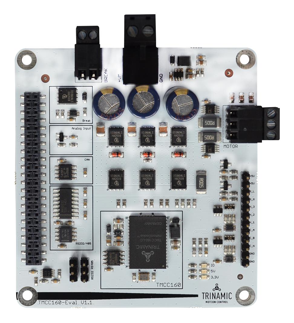 Tmcc160 Eval Trinamic Analog Devices Evaluation Kit Tmcc160 Single Axis Bldc Controller