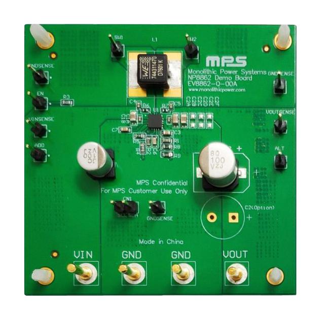 EVKT-MP8862 - Monolithic Power Systems (mps) - Evaluation Board, MP8862GQ-0000, Power Management ...
