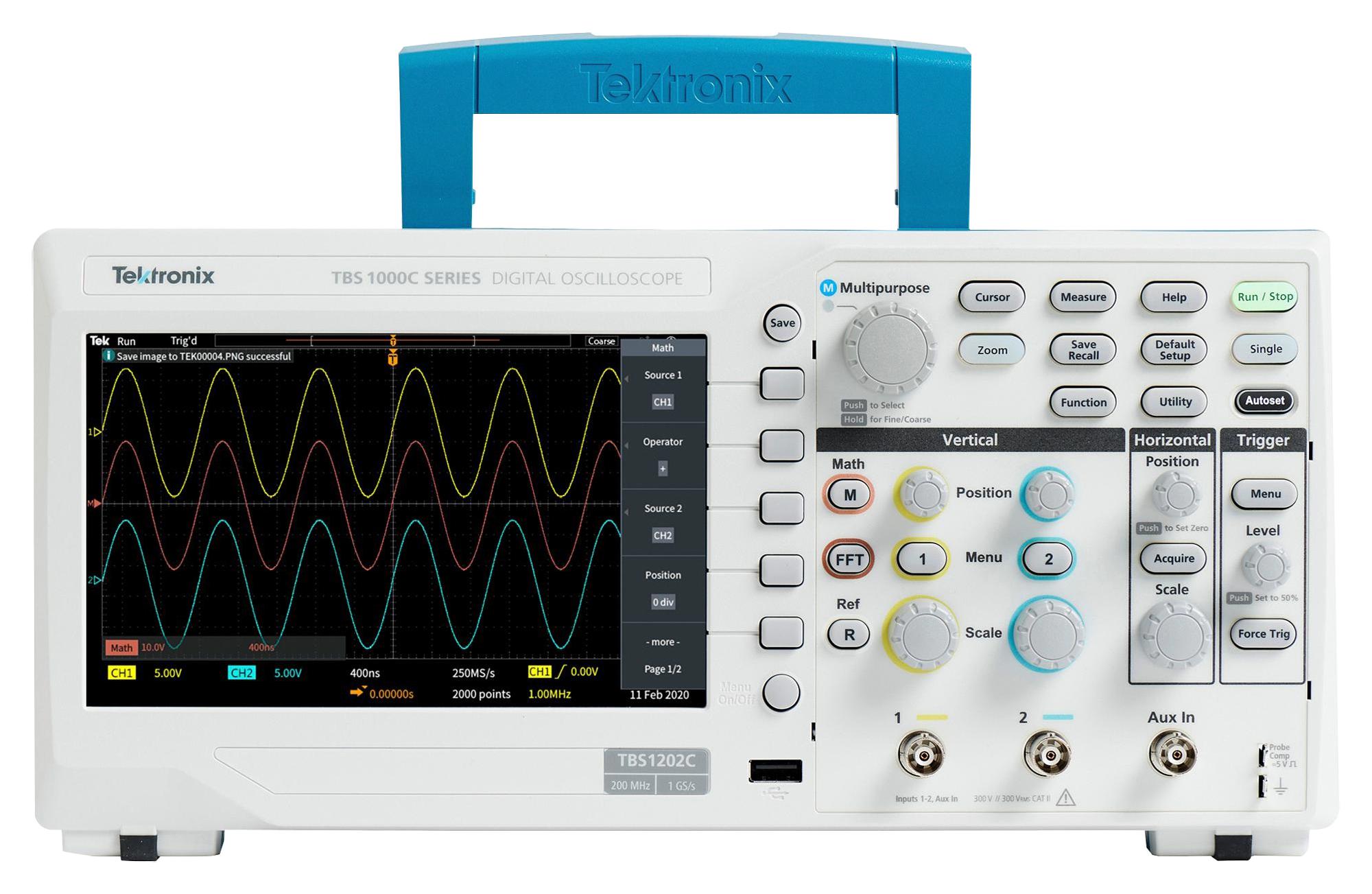 TBS1052C - Tektronix - Digital Oscilloscope, TBS1052C, TBS1000C Series TBS1052C - Tektronix - Digital Oscilloscope, TBS1052C, TBS1000C Series