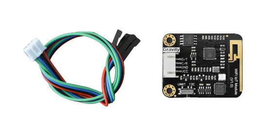TEL0126 - Dfrobot - Development Kit, WiFi IoT Module, I2C/UART