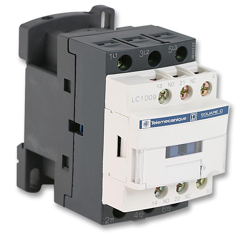 LC1D09P7 - Schneider Electric - Contactor, TeSys D Series, 9 A