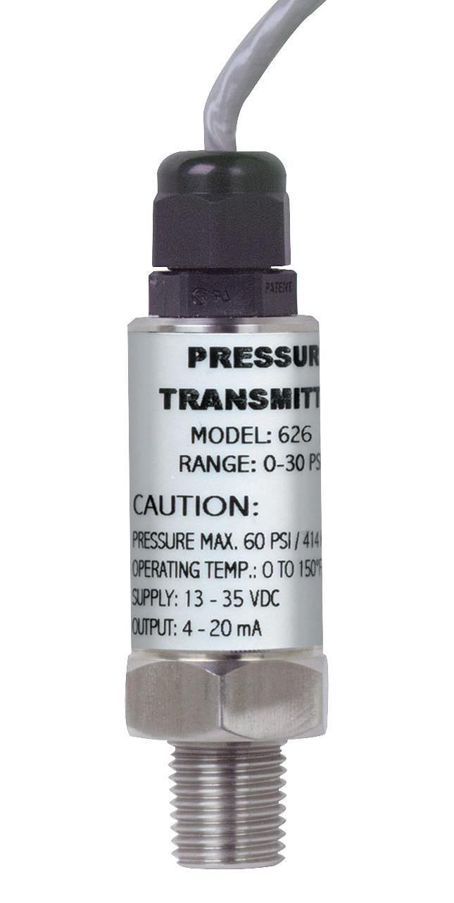 628-13-GH-P1-E7-S1 - Dwyer - Pressure Sensor, 1% FS Accuracy, 300 psi