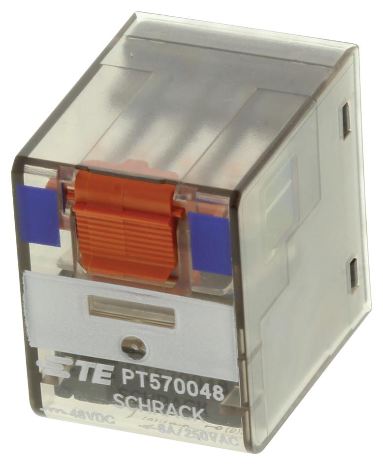 PT570048.. - Schrack - Te Connectivity - RELAY, 4PDT, 240VAC