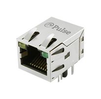 JXD1-0008NL PULSE ELECTRONICS, Modular Connector, RJ45 Jack, 1 x 1 (Port), 8P8C, Cat3, Cat5 ...